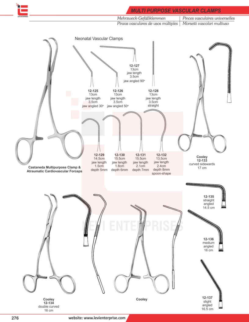Cardiovascular & Thoracic Instruments – Welcome to Levi Enterprise
