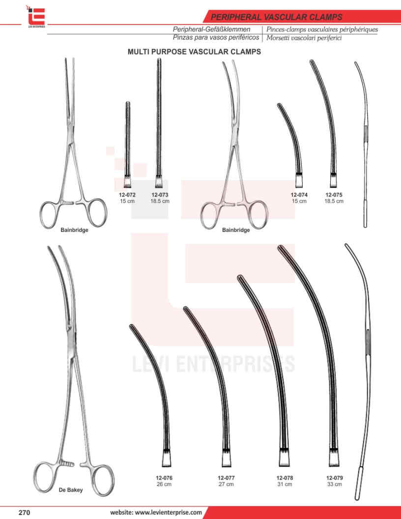 Cardiovascular & Thoracic Instruments – Welcome to Levi Enterprise