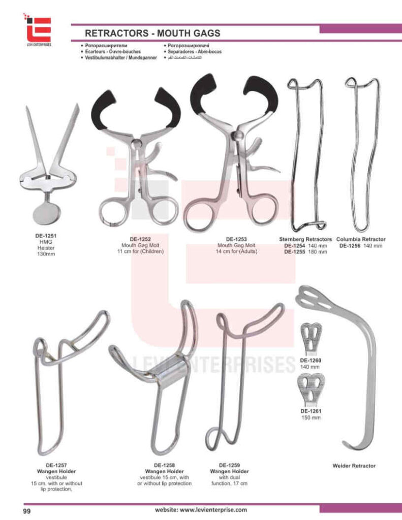 Maxillofacial Surgery Instruments – Welcome to Levi Enterprise