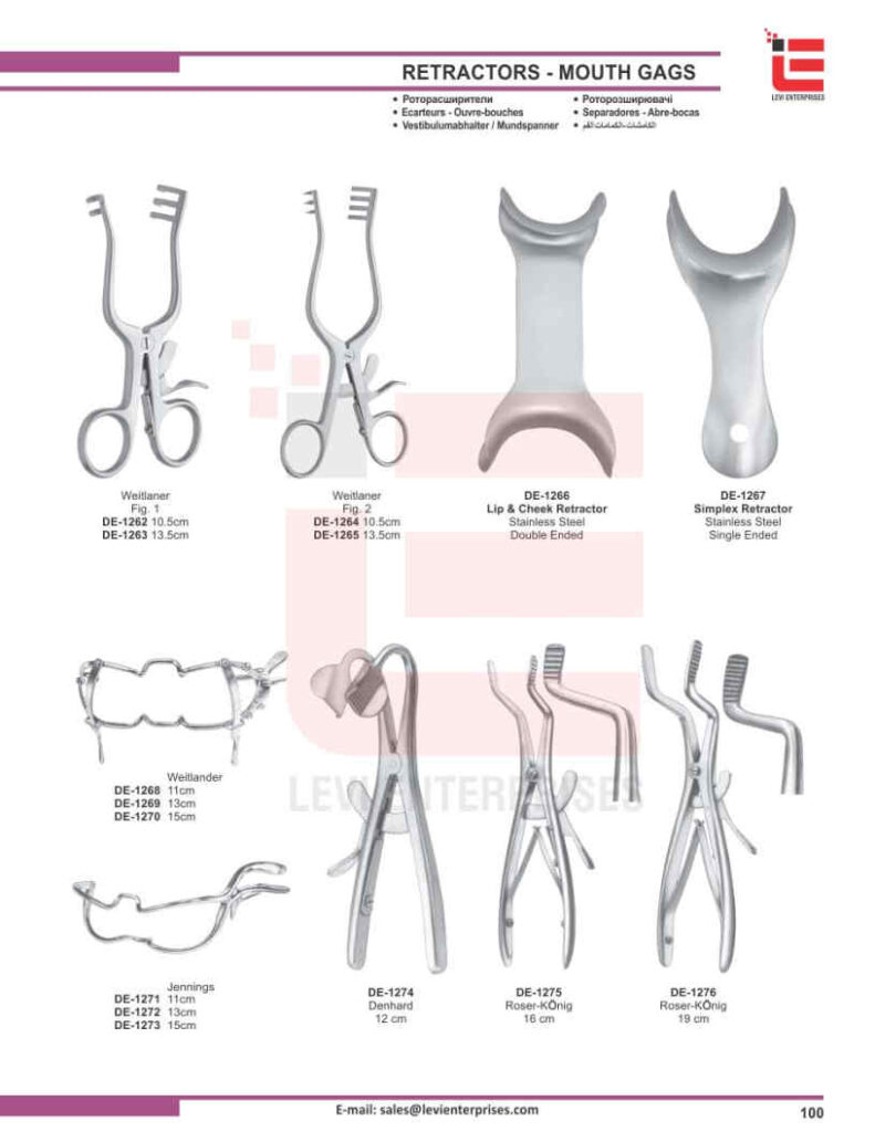 Maxillofacial Surgery Instruments – Welcome to Levi Enterprise