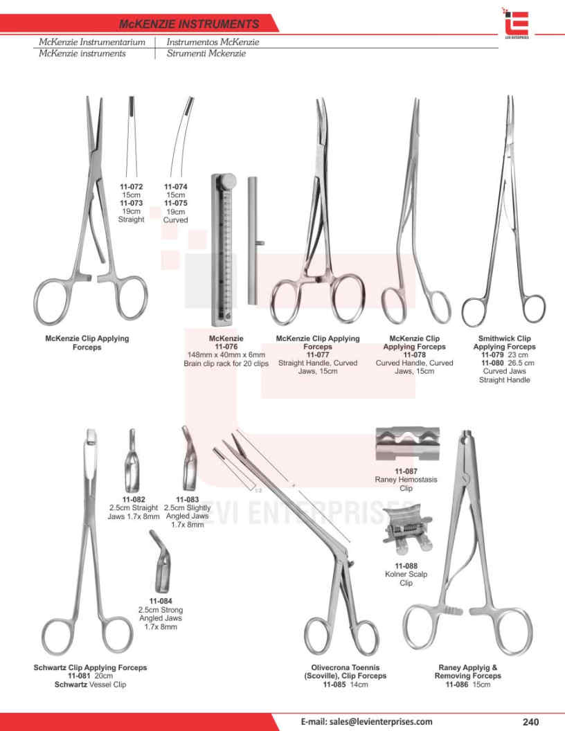 Neurosurgery Instruments – Welcome to Levi Enterprise